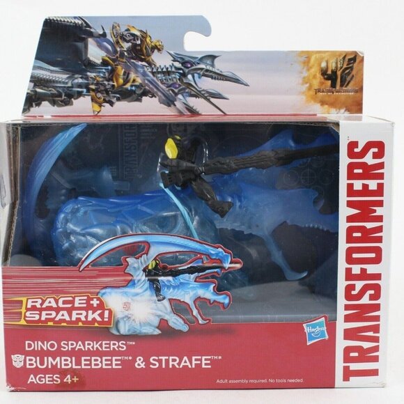 Toys | Hasbro Transformers Dino Sparkers Bumblebee Strafe Action ...